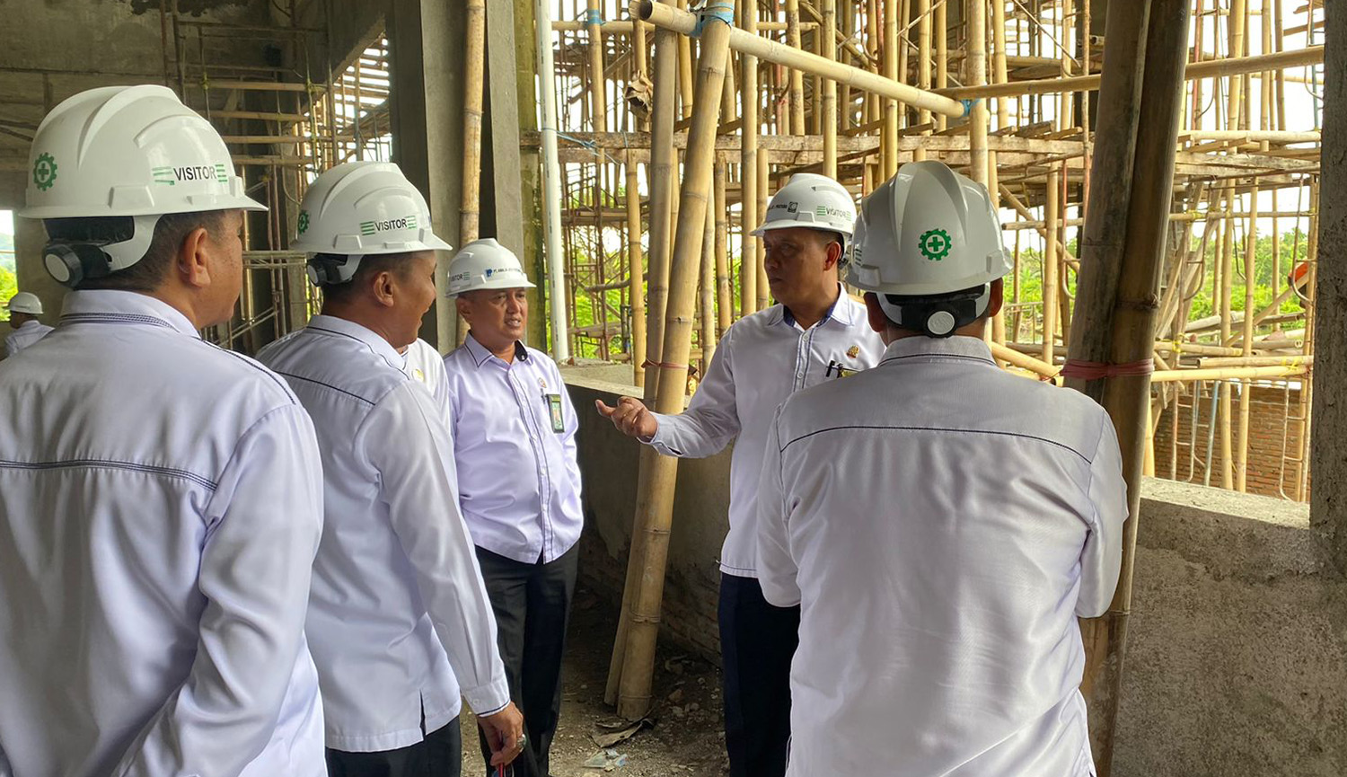 Pimpinan PTA Sulawesi Barat Lakukan Peninjauan Progres Pembangunan Gedung Kantor Baru